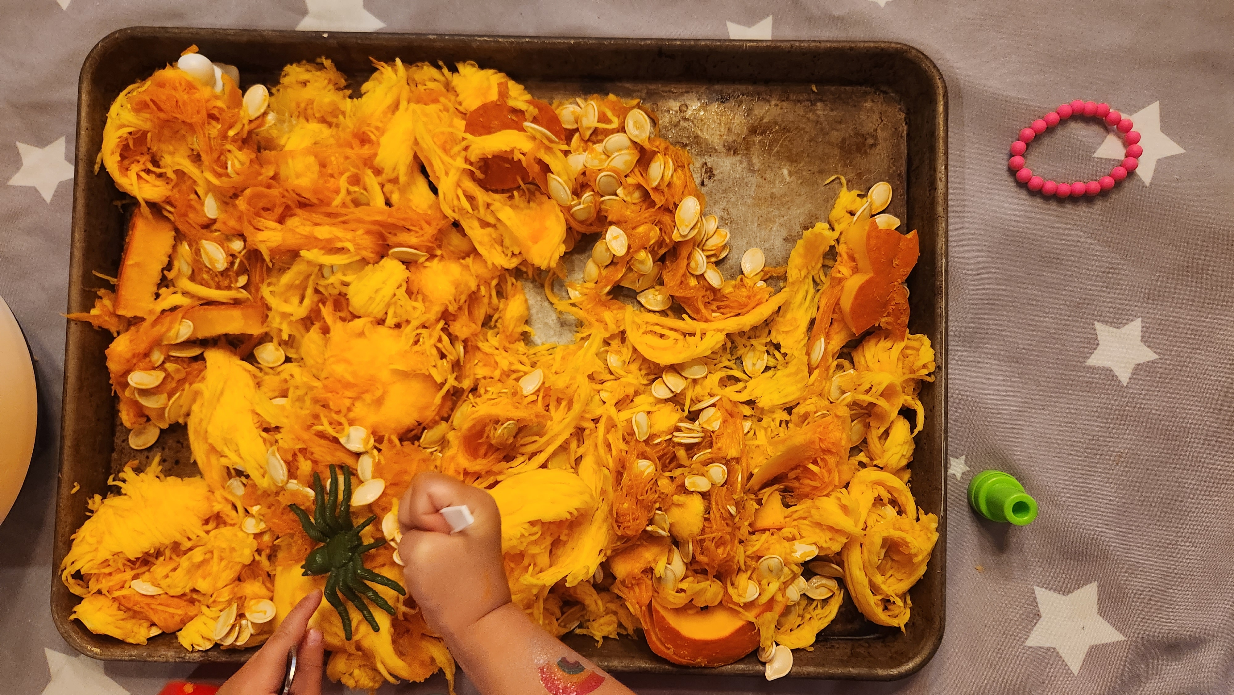 Pumpkin Sensory Bin
